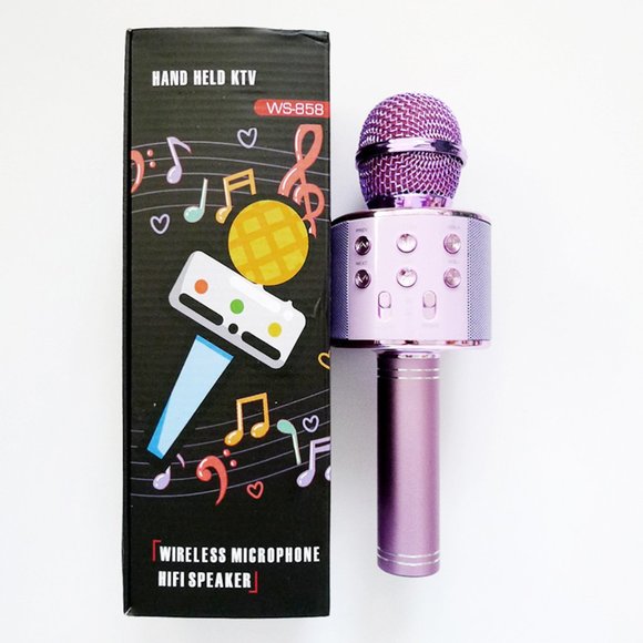 N/A | Portable Audio & Video | New In Box Wireless Ktv Karaoke Multifunctional Microphone Mic Fm ...
